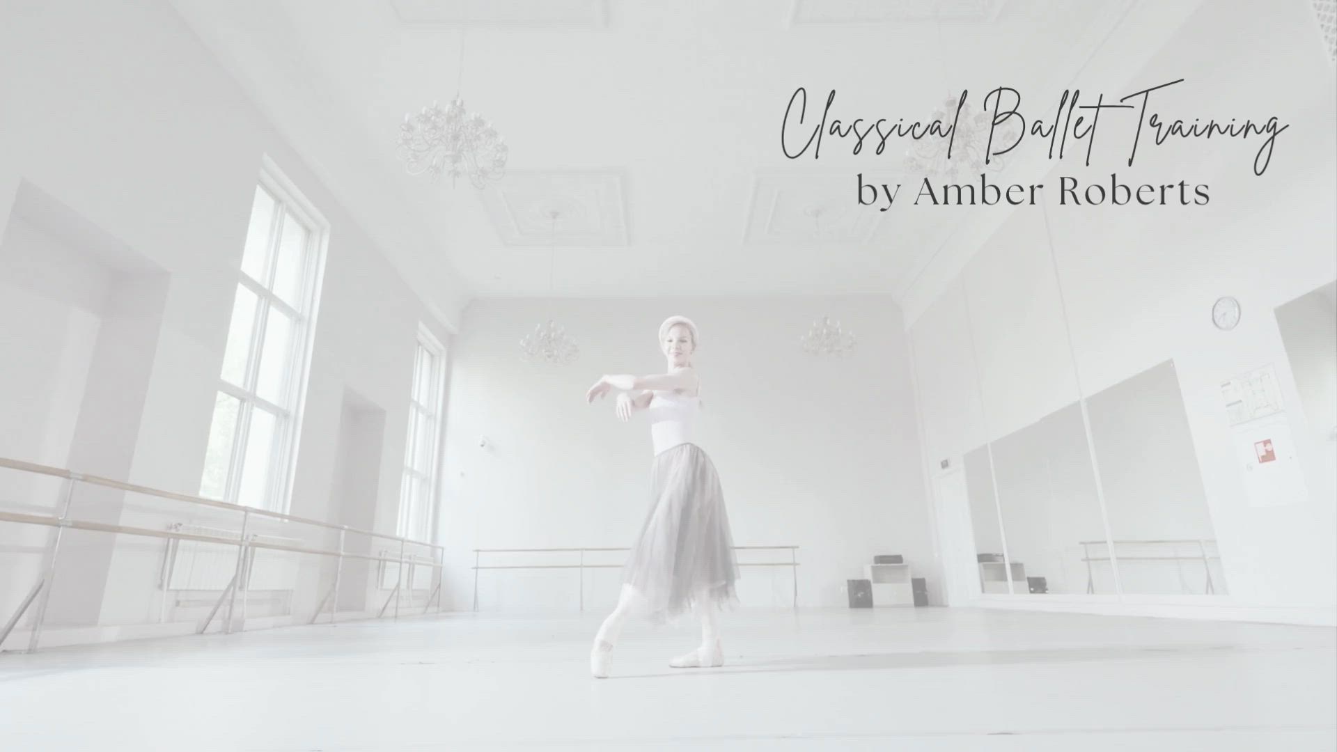 Ballet Barre & Center (Pointe Opt) - High Intermediate / Advanced (Join Anytime) | Small Online ...